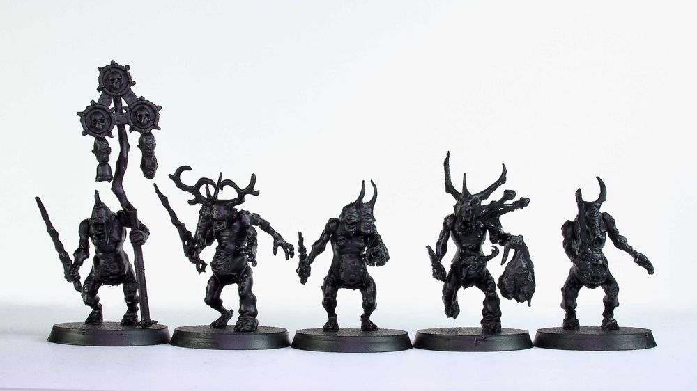 Oddział 10 demonów chaosu - Plaguebearers - figurki proxy Poznań Stare ...