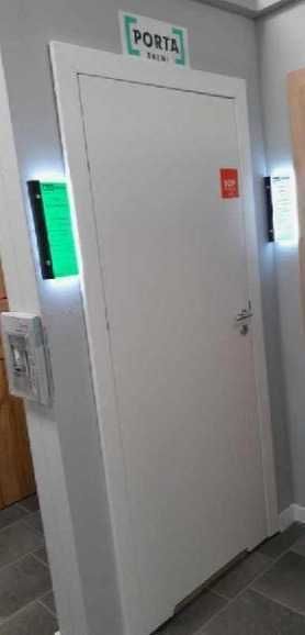 Drzwi Porta Vector T 80L + ościeżnica bezprzylgowa+ klamka - WYPRZEDAŻ ...