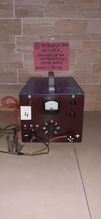 Prostowniki samochodowe 6-12V lub 12-24V Nowy Sącz • OLX.pl
