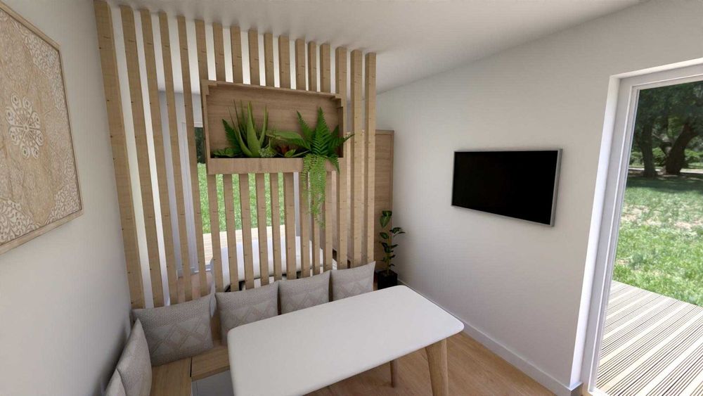 Casa modular em estrutura de madeira por 15 000 € ! Tabuaças • OLX.pt