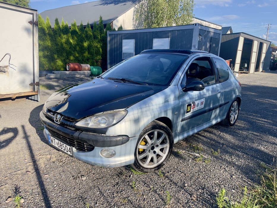 Peugeot 206 s16 gti 2.0 benz plus drugi silnik Kaszów • OLX.pl