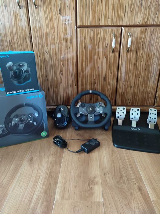 Kierownica LOGITECH G920 (PC/XBOX ONE) + Shifter - Oryginalne pudełko ...