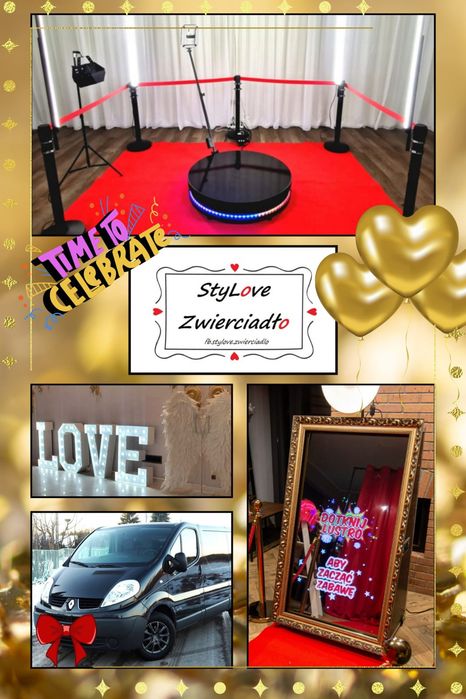 Fotobox, Fotobudka 360, Fotolustro, Napis Love, Bus Taxi Białystok ...