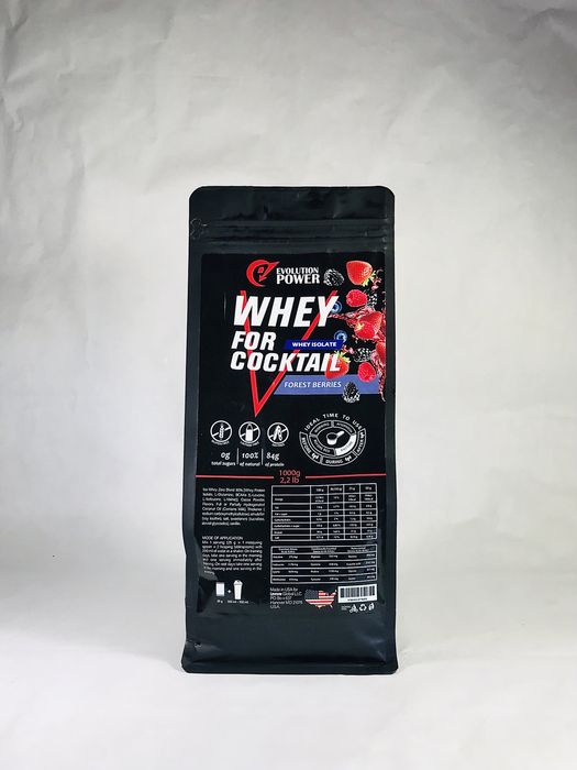 Ізолят сировоточного білку Whey Protein Isolet від Evolution Power: 590 ...