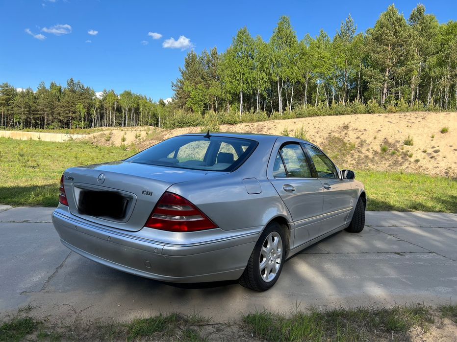 Mercedes Benz S klasa w220 3.2 CDI WŁOCHY 8 lat w jednych rękach cepik Bogucin Mały • OLX.pl
