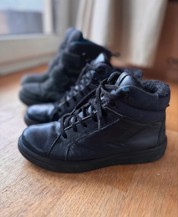 Ecco r. 34 2x buty ocieplane trzewiki kozaki na zimę Warszawa Targówek • OLX.pl