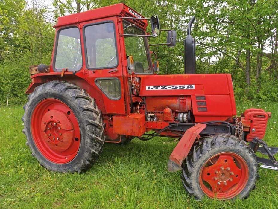 LTZ 55A 4x4 TUZ rewers kpl łańcuchów śniegowych jak MTZ ursus Wieprzec • OLX.pl