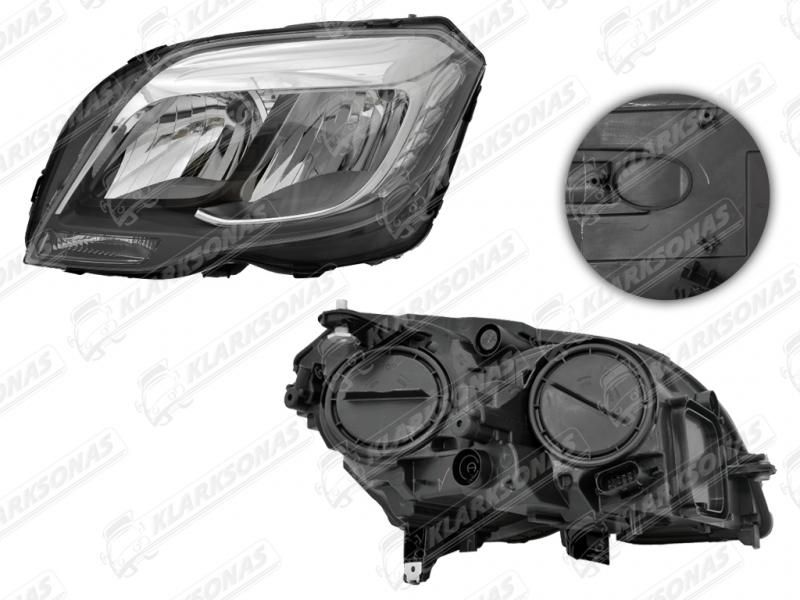 Фара передня MERCEDES BENZ GLK KLASE (X204), 06.2012 - 12.2015 204820: ...