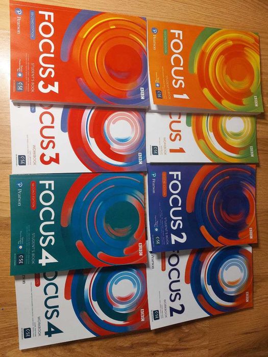 Focus 2nd Edition Student's+Workbook, ціна за комплект, нові: 290 грн ...