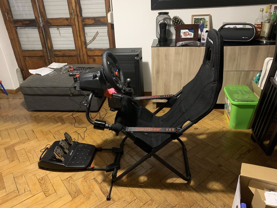 Playseat Challenge + G29 + Shifter + reforços indigo lime Loures • OLX.pt