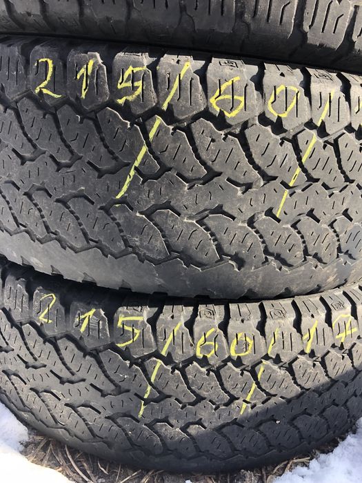 215/60/R17 General Grabber AT3, Зима, 4-шт: 900 грн. - Автошини Київ на Olx