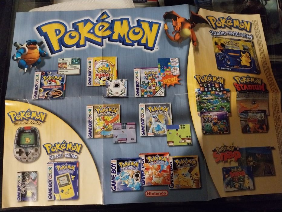 Folheto Nintendo/Pokemon Cidade Da Maia • OLX.pt