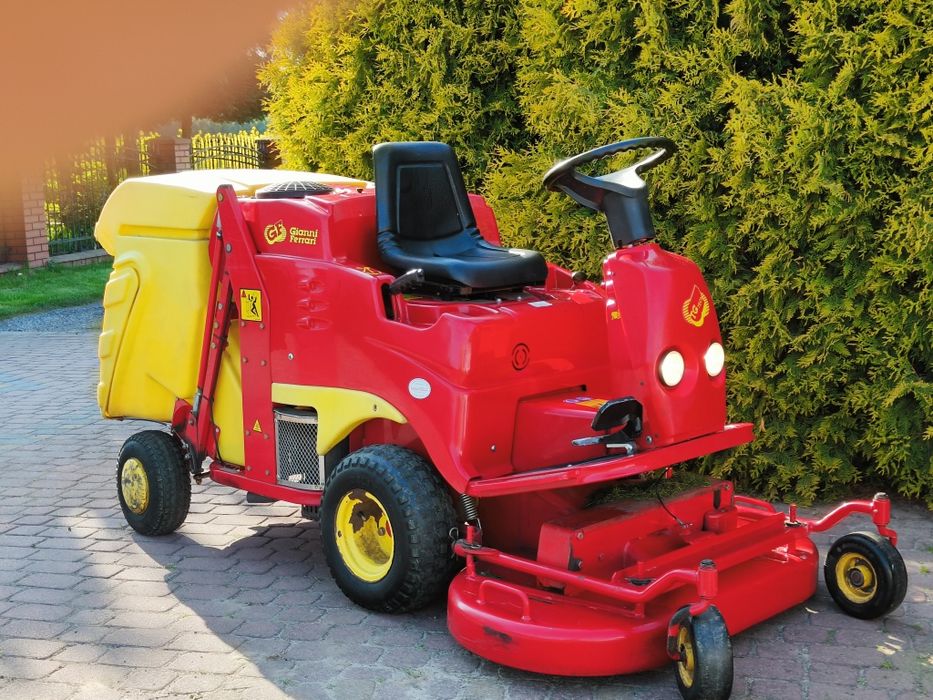 Kosiarka Traktorek Gianni Ferrari tg tech 180 górny wysyp 18km pompa ...