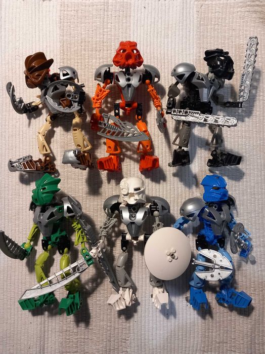 Lego BIONICLE Toa Nuva: cały set Kraków Bieżanów-Prokocim • OLX.pl