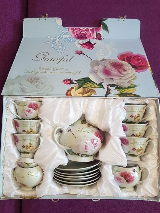 Чашки чайний сервіз Helios 200 грн Посуд кухонне приладдя Київ на Olx