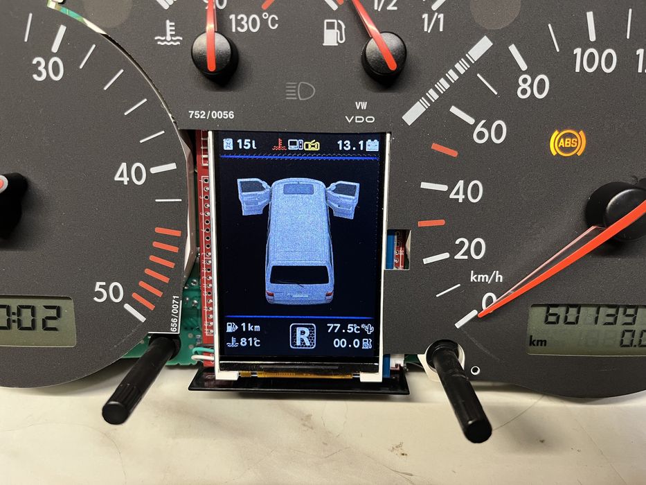 Wyświetlacz FULL FIS Kolorowy 3d color MFD Audi VW Seat Skoda Wieliczka ...