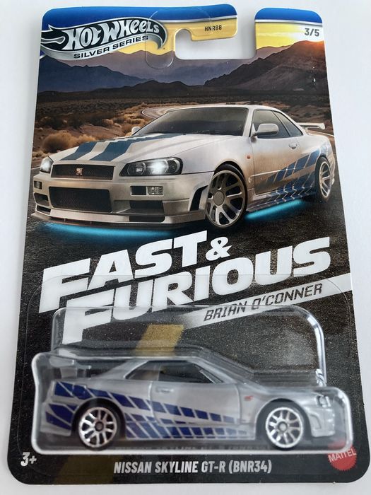 Hot Wheels Nissan Skyline GT-R F&F Bryan O’Conner Częstochowa ...