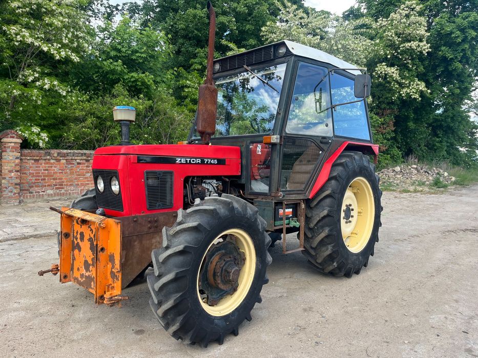 Ciągnik Zetor 7745 Turbo 92r 4x4 7245, 6340 , 7340 Dziedzice • OLX.pl