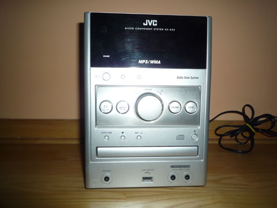 Mini wieża JVC UX-G39 + kolumny + PILOT RM-SUXG38R Warszawa Praga ...