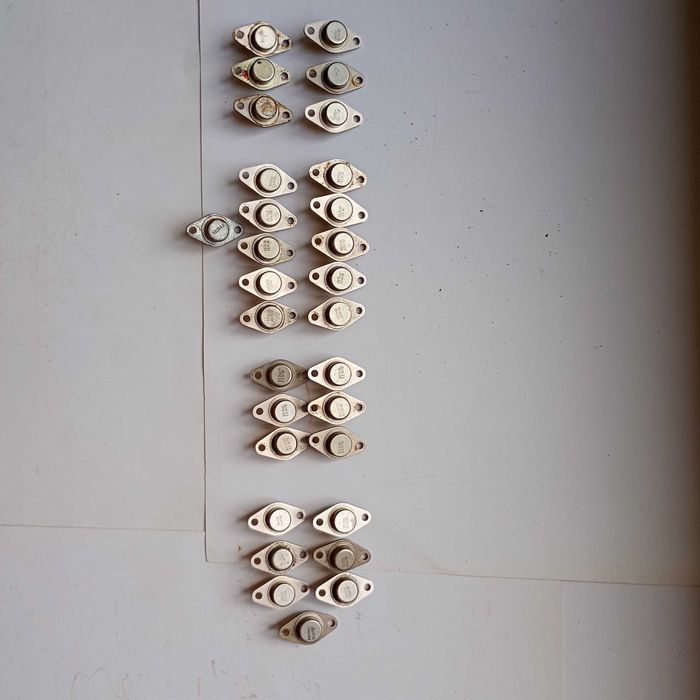 Tranzystor CEMI BD 354, 354B, 354C, 254, 355, 355C 31szt. Lewin Brzeski ...