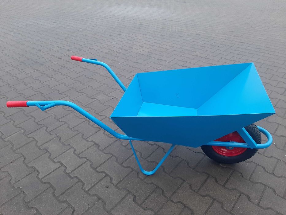 Taczka budowlana polska spawana ciężka grubość blachy 2mm na łożyskach Inowrocław • OLX.pl