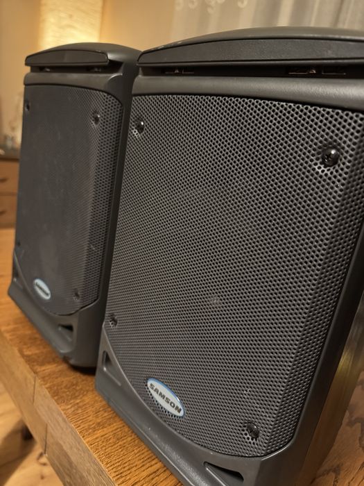 Kolumny głośnikowe plus Mikser - Samson XP 150 Świerklaniec • OLX.pl