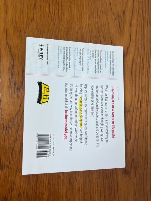 Business Model You: A One-Page Method For Reinventing Your Career ...