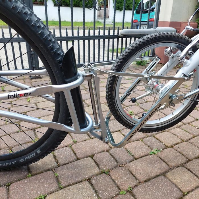 Hol rowerowy Follow Me-bardzo dobry stan, komplet plus adapter do Woom ...