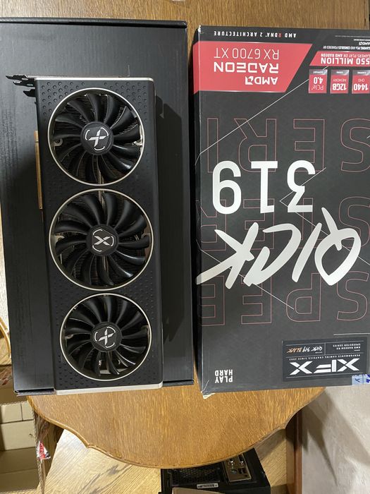 Відеокарта XFX Radeon RX 6700 XT SPEEDSTER QUICK 319 BLACK Gaming: 9 ...