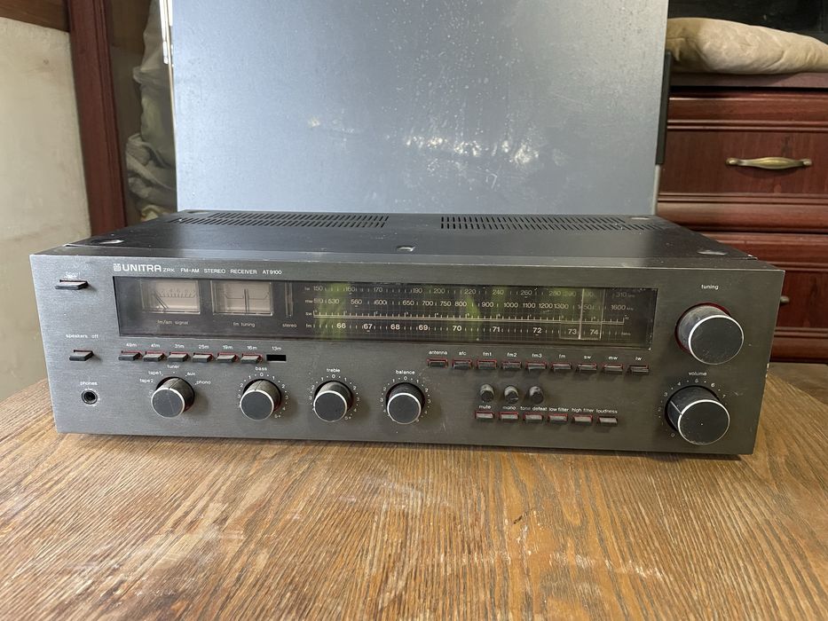 Wzmacniacz UNITRA AT9100 Poznań Wilda • OLX.pl