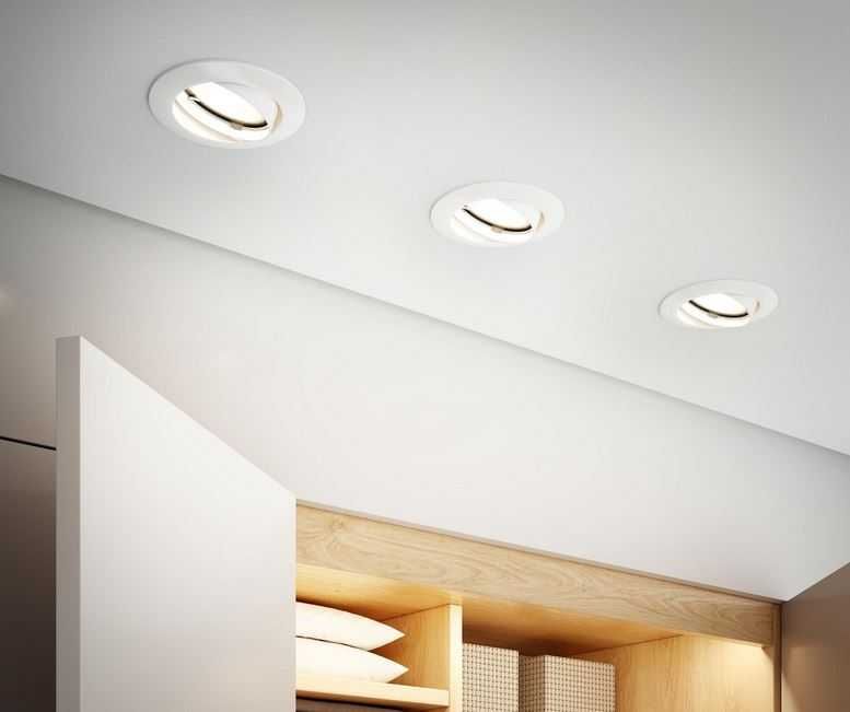 Focos para teto falso, orientáveis brancos e lâmpadas LED Coimbra (Sé ...