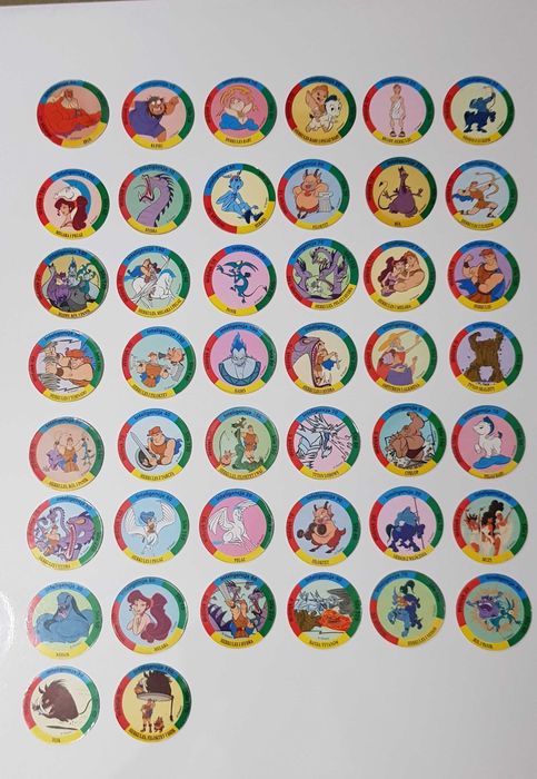 Pełna kolekcja żetony Herkules Star Foods Komplet 44/44 Sieradz • OLX.pl