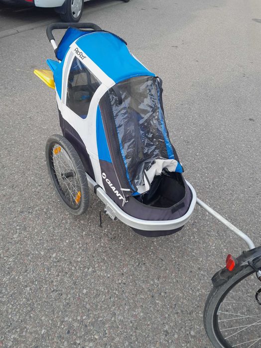 Przyczepka rowerowa riksza Giant PeaPod 1 osobowa Lębork • OLX.pl