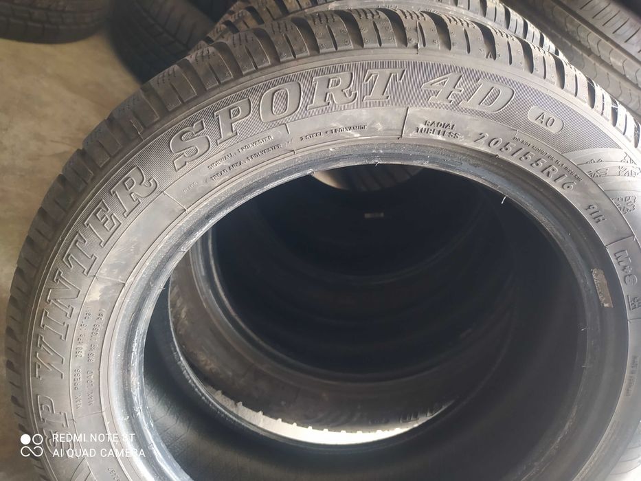 4x Dunlop SP Winter Sport 4D Opony zimowe 205/55/16 91H komplet Sandomierz • OLX.pl