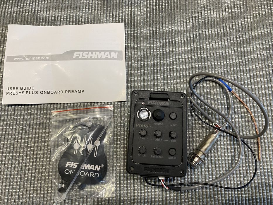 Звукосниматель Fishman Presys Plus PRO-PSY-201: 4 000 грн. - Акустичні ...