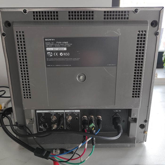 Monitor CRT Sony PVM-14N5E RGB Józefów Kolonia Błotna • OLX.pl