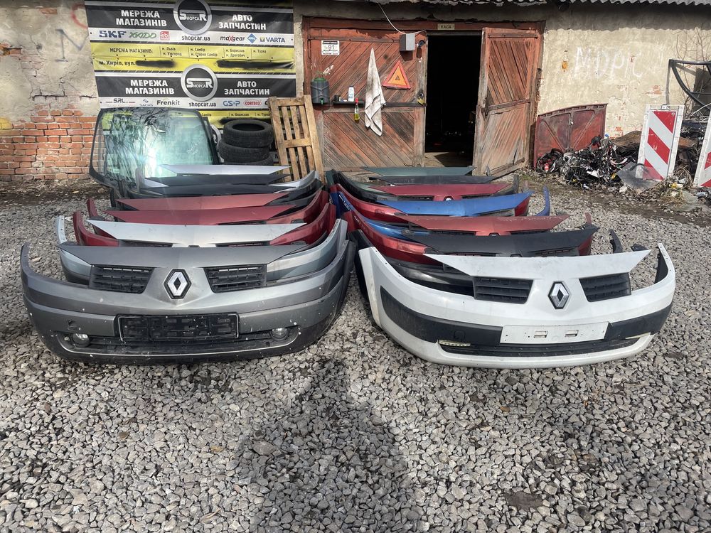 Бампер Renault megane 2 Scenic меган сценік Рено: 3 500 грн. - Бампери ...