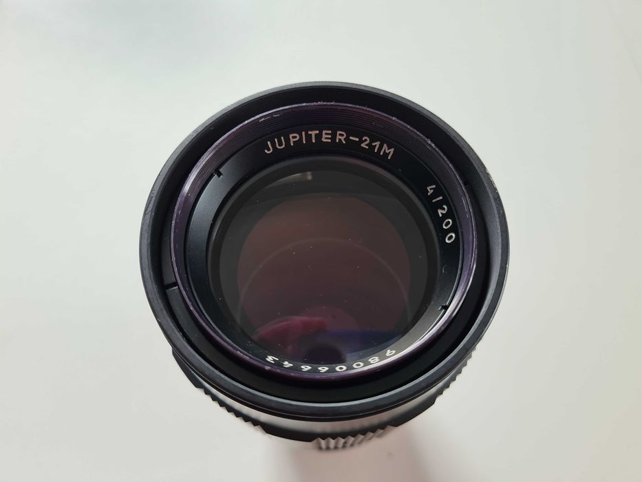 .Obiektyw Jupiter 21M mocowanie M42 - śliczny, jak nowy, ale... Gdańsk ...