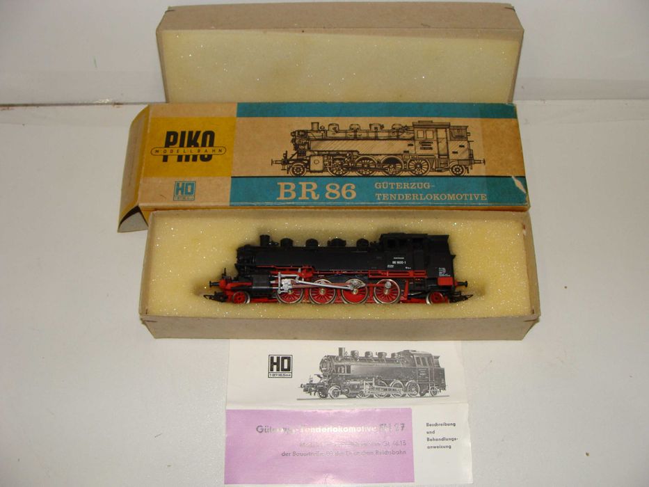 Lokomotywa parowóz BR 86 1800 - PIKO -H0 Nowa Sól • OLX.pl