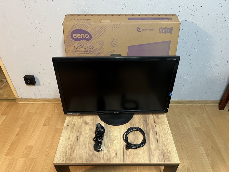 Monitor Benq GW2765 stan bdb - karton, podstawka, kabel HDMI gratis ...