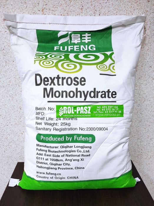 Glukoza dekstroza krystaliczna spożywcza 25kg cena brutto Strzelce ...