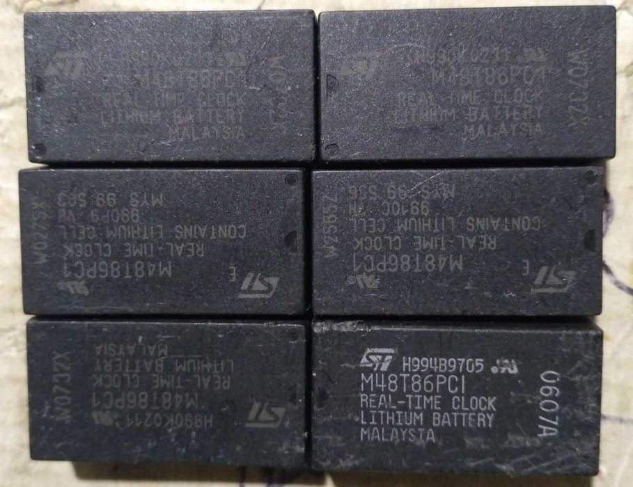 Микросхема M48T86PC1--часы реального времени: 240 грн. - Прочая ТВ ...