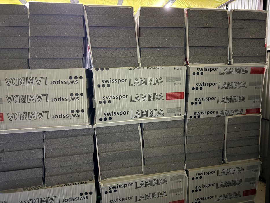 Styropian fasadowy Swisspor Lambda Plus 032 – 10 cm – 100 paczek Granice • OLX.pl