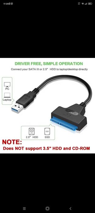 Adapter SSD NVMe M2 (01AX994) do Lenovo, Adapter USB 3.0, Obudowa M.2 ...