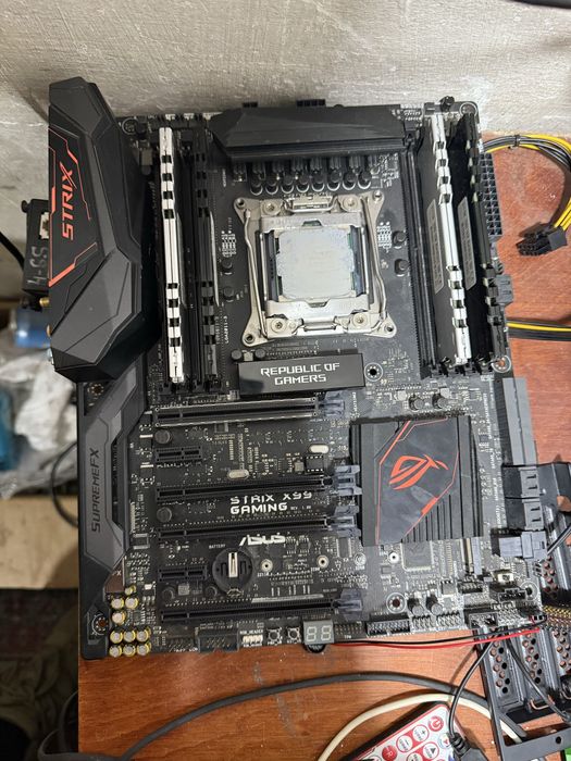 Asus X99-Rog Strix( ігрова материнка) [Lga-2011-3]: 3 500 грн ...