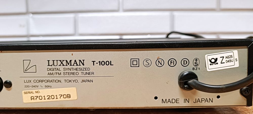 Tuner radiowy LUXMAN t-100l. Japan Chojnów • OLX.pl