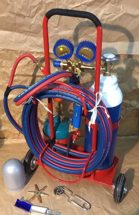 PALNIK Gazowy ZESTAW do LUTO-SPAWANIA Sherman Oryginał Nowe Zestawy ...