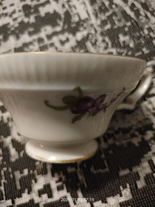 Filiżanka porcelanowa Sorau (Żary), C. & E. Carstens Jordanów Śląski ...