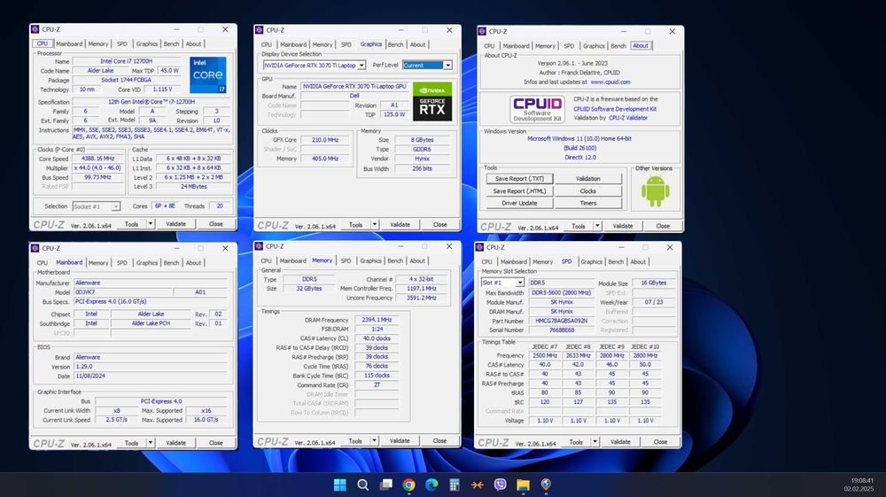 Dell Alienware R15 R7\RTX 3070TI (8Gb)\i7-12700H\DDR5-32Gb\M2 SSD-1Tb ...