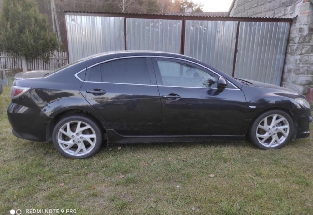 Мазда 6 mazda 6 gh седан розборка крила двері бампер капот фари панель ...